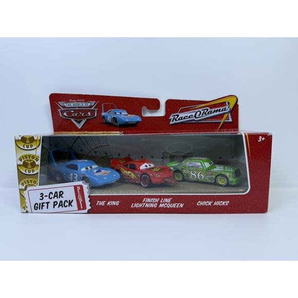 Disney | Toys | Disney Cars Race O Rama The King Finish Line Lightening ...